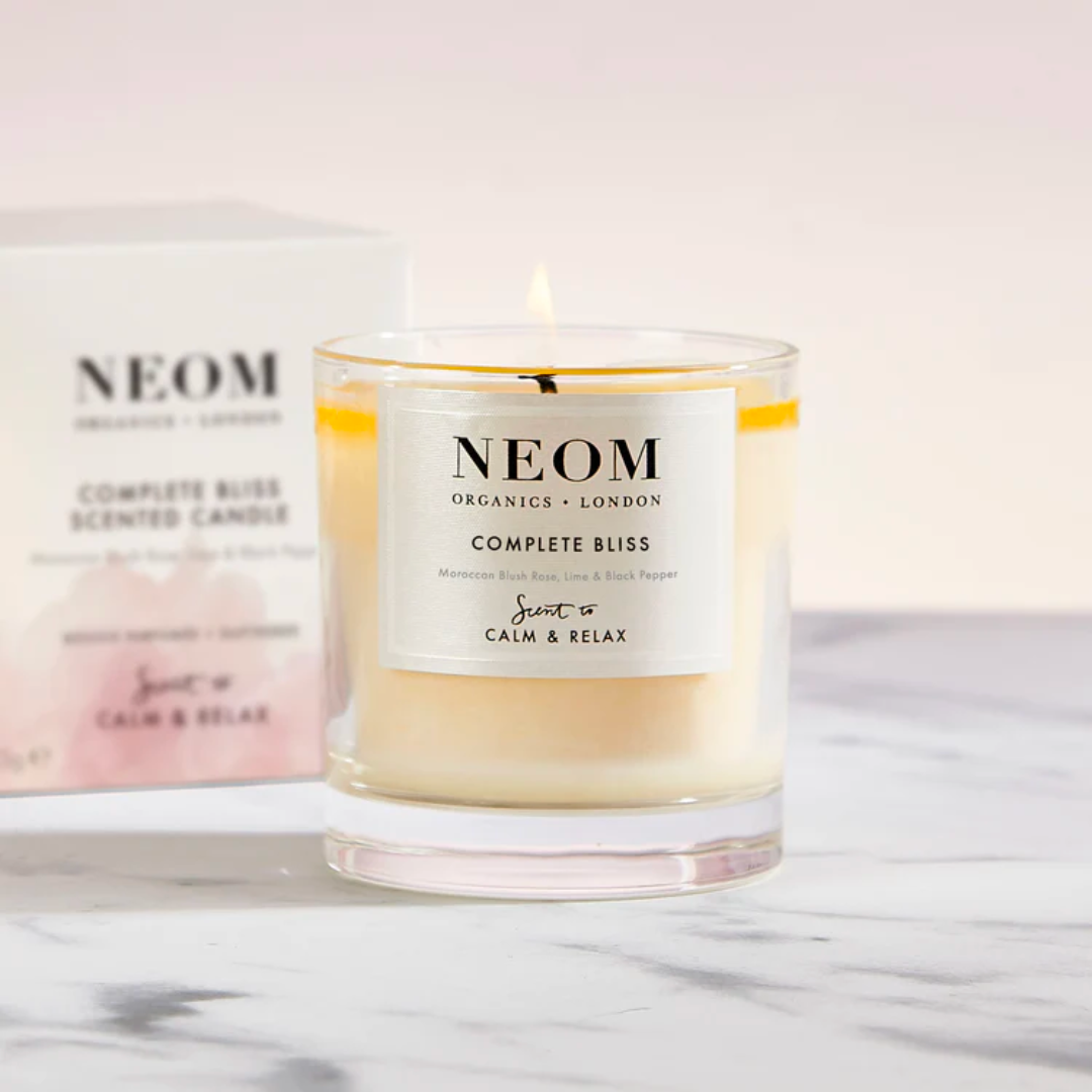 NEOM ORGANICS Complete Bliss Scented Candle (1 Wick) – Amelia Nour