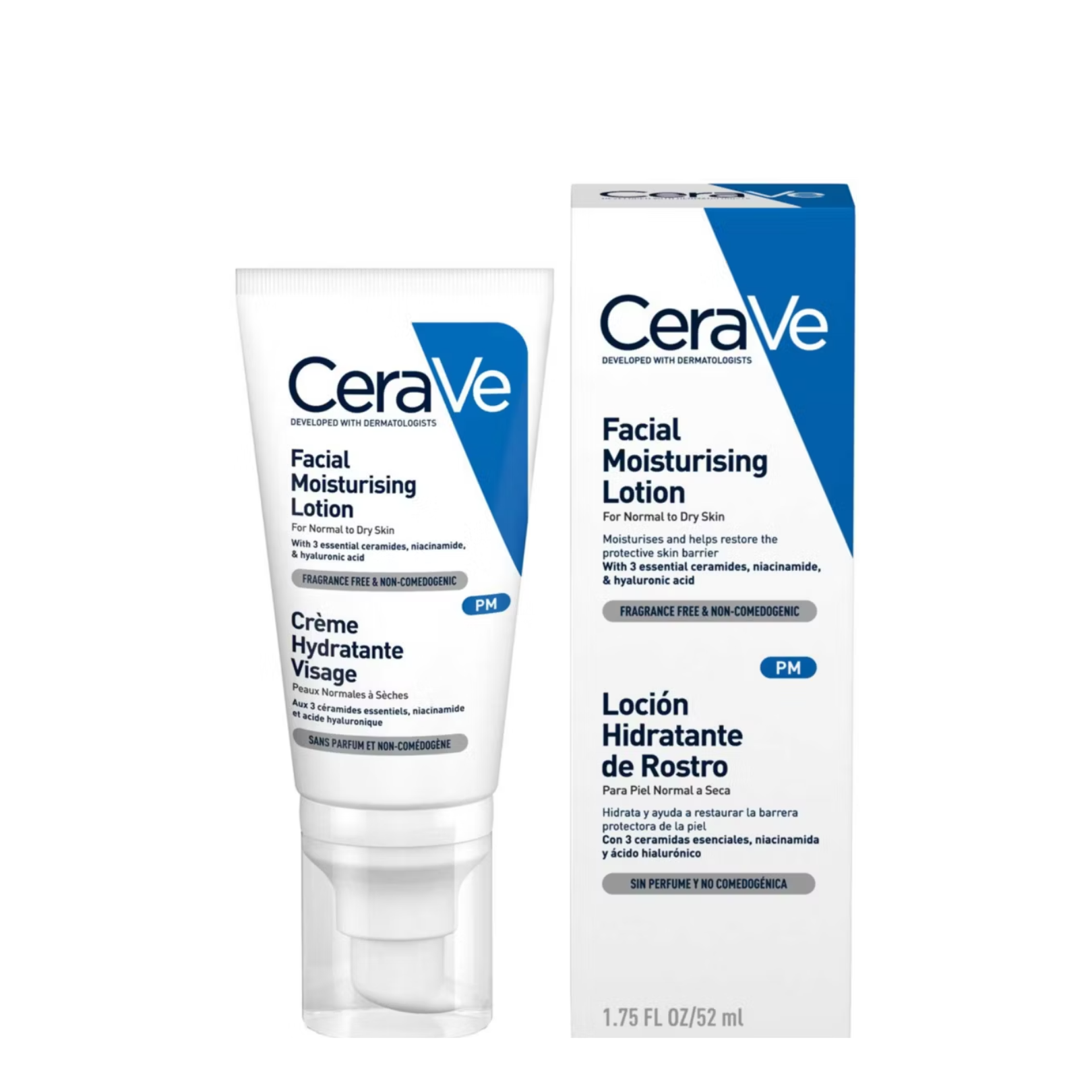 Creave PM Facial Moisturising Lotion with Ceramides (52ml) | Repair ...
